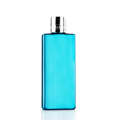 China Metal Color Painting PET Cosmetic Bottle 200ml with Aluminium Disc Cap 24/410 for sale