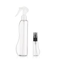 China 220ML 30ML Plastic Spray Bottles Custom Mold Transparent PCR PET Spray Bottle for sale