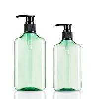 China PET 10%-100% PCR Empty Shampoo Pump Bottles 300ML 460ML Recyclable Material for sale