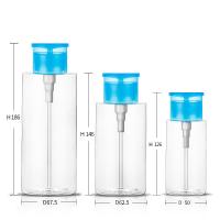 China Empty Reusable PET plastic Bottles 500ml 150ml 300ml Various Capacity For nail polish bottle for sale