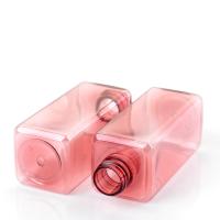 China 100ML Pink Reusable Lotion Dispenser Bottles Free Sample Available for sale