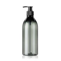 China 250ML 500ML Empty PET Pump Bottles for Shampoo Custom Logo Eco Friendly for sale