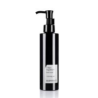 China PET Plastic Cosmetic Bottles 200ML Black Free Sample For Cleansing Oil for sale
