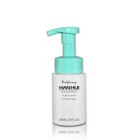 China 5 OZ 150ml Cylinder Foam Pump Dispenser Bottle PET R-PET Plastic for Cleansing Water for sale