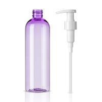 China PET R-PET Hair Care Containers 14 OZ 420ML Conditioner Packaging with Press Pump for sale
