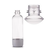 China BPA Free PET Sparkling Water Soda Maker Bottle 500ML 1000ML Reusable for sale