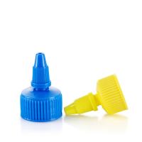 China Ribbed PP Twist Top Caps and Closures 20/410 24/410 28/410 Sustainable Bottle Lids for sale