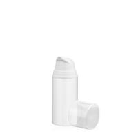 China Round Cosmetic Airless Pump Bottles 15ML 30ML 50ML PP Plastic for Serum for sale