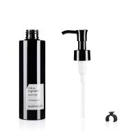 China PET Plastic Cosmetic Bottles 200ML Black Free Sample For Cleansing Oil for sale