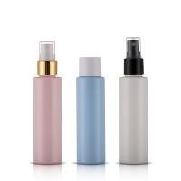 China Round 2.5 OZ Travel Small Empty Spray Bottles 75ML Logo Customized for sale