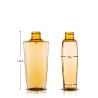 China ISO9001 Luxury Lotion Bottle 100ml Recycled Plastic Cosmetic Packaging for sale