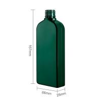 China Customizable PET Plastic Shampoo Squeeze Bottle 225ml 7.5 OZ Flip Cap for sale