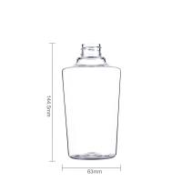 China Sustainable Unique Shape 400ML Shampoo Pump Dispenser Bottles for sale