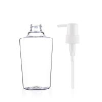 China Sustainable Unique Shape 400ML Shampoo Pump Dispenser Bottles for sale