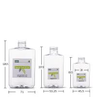 China HANHUI Liquid Soap Bottles 60ML 120ML 250ML Empty Hand Wash Plastic Bottles for sale