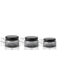 China Cosmetic Wide Mouth Plastic Jars 100ML 150ML 250ML PET PCR for Facial Cream for sale