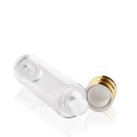 China 4 OZ Heavy Wall Plastic Cosmetic Containers , PET Cosmetic Bottle Packaging With Lids for sale
