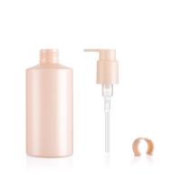 China 100ML 200ML Sustainable PET Cosmetic Bottles Pink for Body Lotion for sale