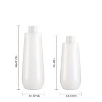 China Pearl White 200ml Lotion Pump Bottle For Personal Care Liquid for sale
