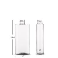 China 125ML Clear Plastic Cosmetic Bottles Essence Water Mini Empty Plastic Bottles for sale