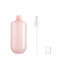 China Pink Unique PETG Cosmetic Bottles 200ML Customizable With PP Pump for sale