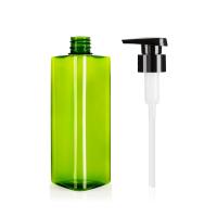 China Triangle 500ML Shampoo Dispenser Bottles Custom Mold Healthy Material for sale