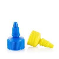 China Ribbed PP Twist Top Caps and Closures 20/410 24/410 28/410 Sustainable Bottle Lids for sale