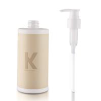 China Empty Hair Care Containers Eco Friendly RPET PET Plastic Bottle 400ml for sale