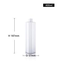 China Plastic PCR PET 400ML Hair Care Containers Customization With Lotion Pump for sale
