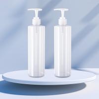 China Plastic PCR PET 400ML Hair Care Containers Customization With Lotion Pump for sale
