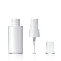 China 30ml PET Plastic Spray Bottle 1oz Fine Mist Travel Size Empty with Dust Cover for sale