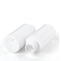 China 30ml PET Plastic Spray Bottle 1oz Fine Mist Travel Size Empty with Dust Cover for sale