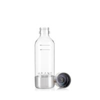 China Refillable PET Soda Maker Bottle 500ml 1000ml Stainless Steel Cap Base for sale