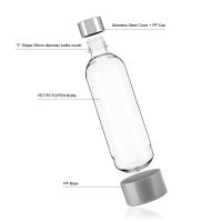 China 1L 1000ml PET Soda Maker Bottle Reusable Carbonating Bottle for Soda Machine for sale