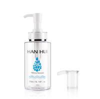 China Clear PET PCR Plastic Bottle 300ml 500ml Hair Care Containers with Dispenser Pump for sale
