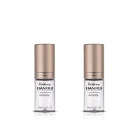 China 10ml Clear PET Plastic Cosmetic Bottles with Gold Screw Cap 18/410 Neck for sale