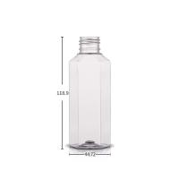 China 110ml PET Plastic Cosmetic Bottle with Oil Pump for Hair Oil 24/410 Neck for sale