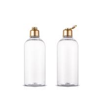 China Recyclable 10 OZ PET Boston Round Plastic Bottle 300ml with 24/410 Neck for Cosmetic Lotion for sale
