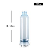 China Eco-friendly Cosmetic Plastic Bottle Packaging 200ml With Flip Top Cap for sale