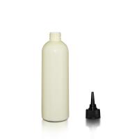 China Eco-Friendly PET PCR Plastic Hair Care Bottle 250ml 24/410 Screw Cap for sale