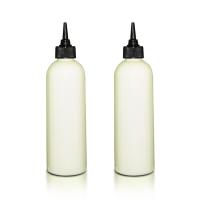 China Eco-Friendly PET PCR Plastic Hair Care Bottle 250ml 24/410 Screw Cap for sale