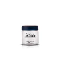 China 70ml Clear Round Wide Mouth PET Plastic Jars for Facial Cream Packaging 49.5mm for sale