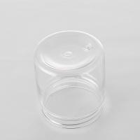 China 70ml Clear Round Wide Mouth PET Plastic Jars for Facial Cream Packaging 49.5mm for sale