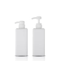 China Healthy PET Material 240ML plastic empty Shampoo Bottles With 24/410 Neck Size for sale