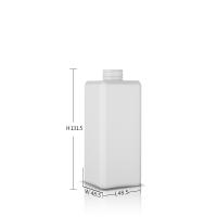 China Healthy PET Material 240ML plastic empty Shampoo Bottles With 24/410 Neck Size for sale