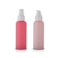 China 120ml 4oz PET Cosmetic Bottle 24/410 Neck Matte Finish Custom Color for sale