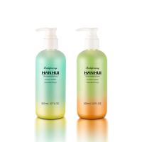 China 300ml Matte Finish Plastic Bottles Packaging For Shampoo And Conditioner for sale
