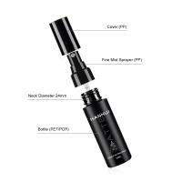China PET Plastic Spray Bottle 30ml 60ml 100ml Fine Mist Face Setting Mist for sale