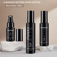 China PET Plastic Spray Bottle 30ml 60ml 100ml Fine Mist Face Setting Mist for sale
