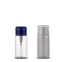 China 150ml PET Push Down Pump Dispenser Bottle Refillable Empty Plastic Container for Nail Polish Remover for sale